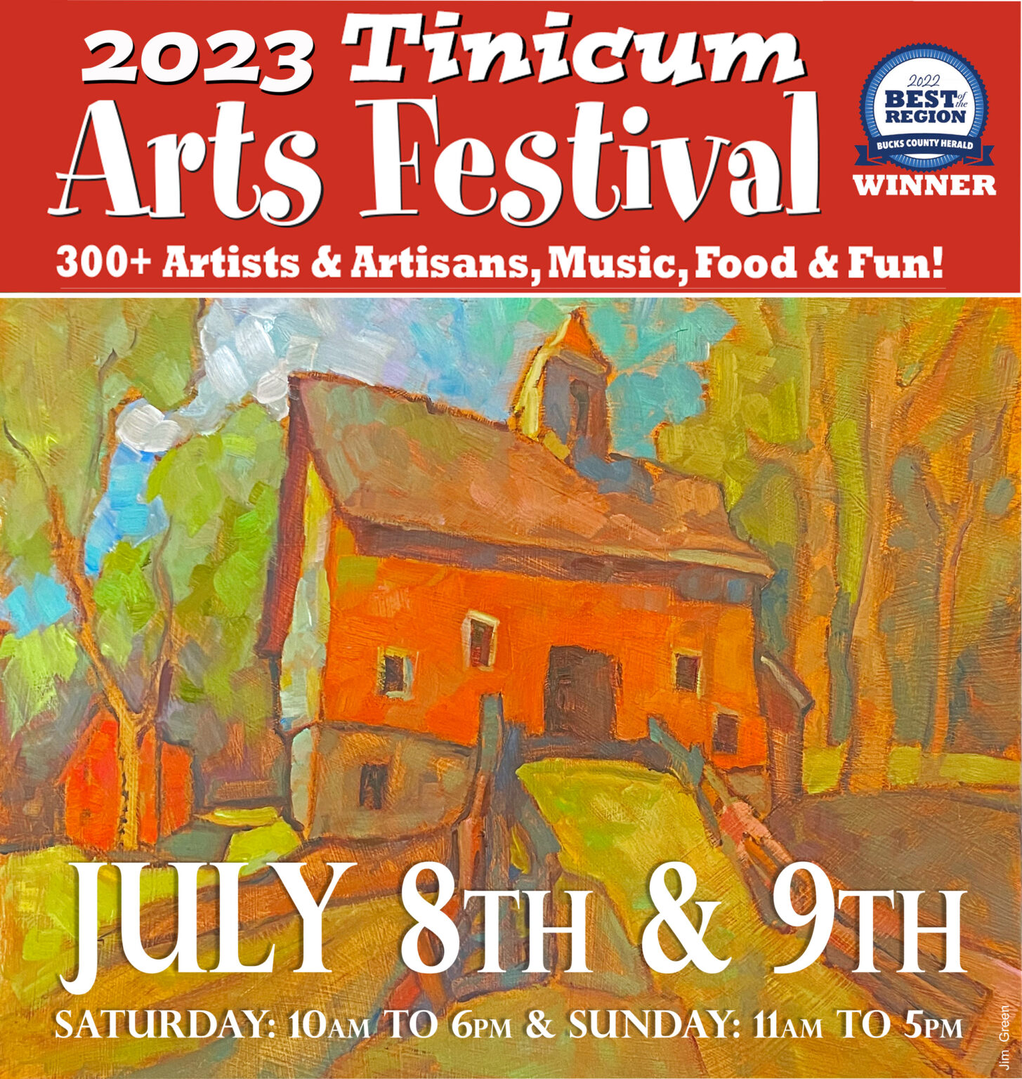 Tinicum Arts Festival – July 2023 | Tinicum Civic Association